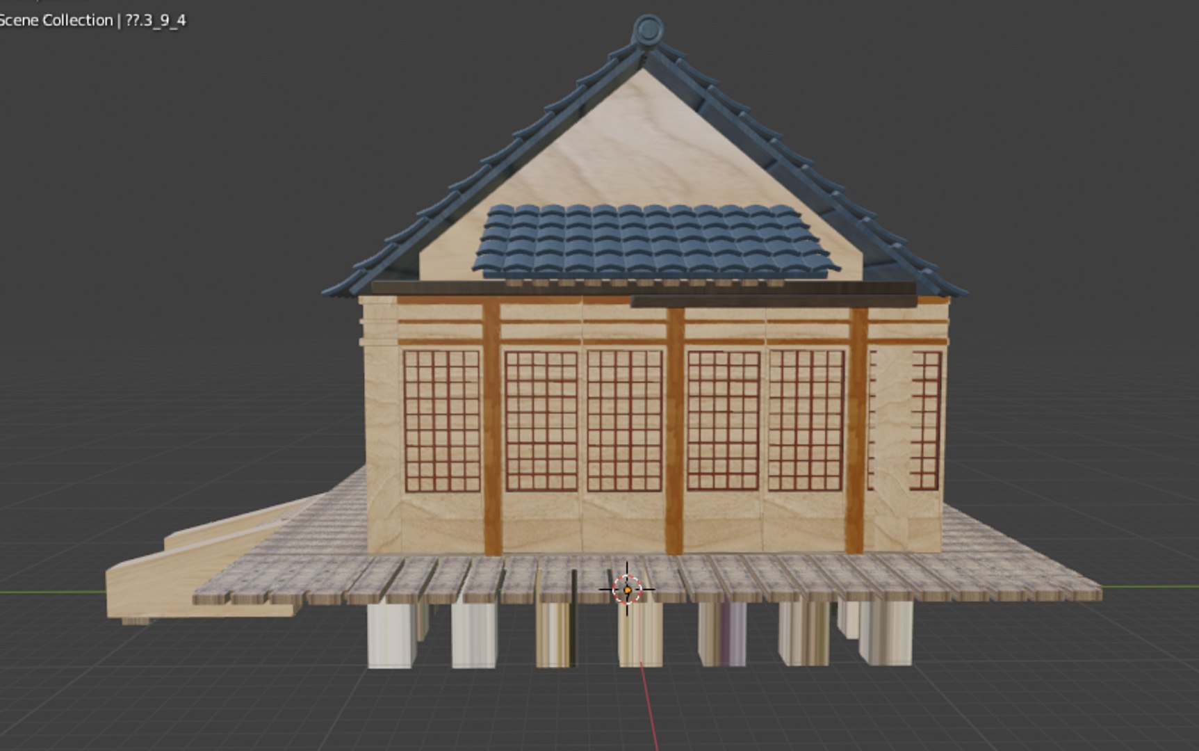 3D Japanese Traditional House - TurboSquid 2255527