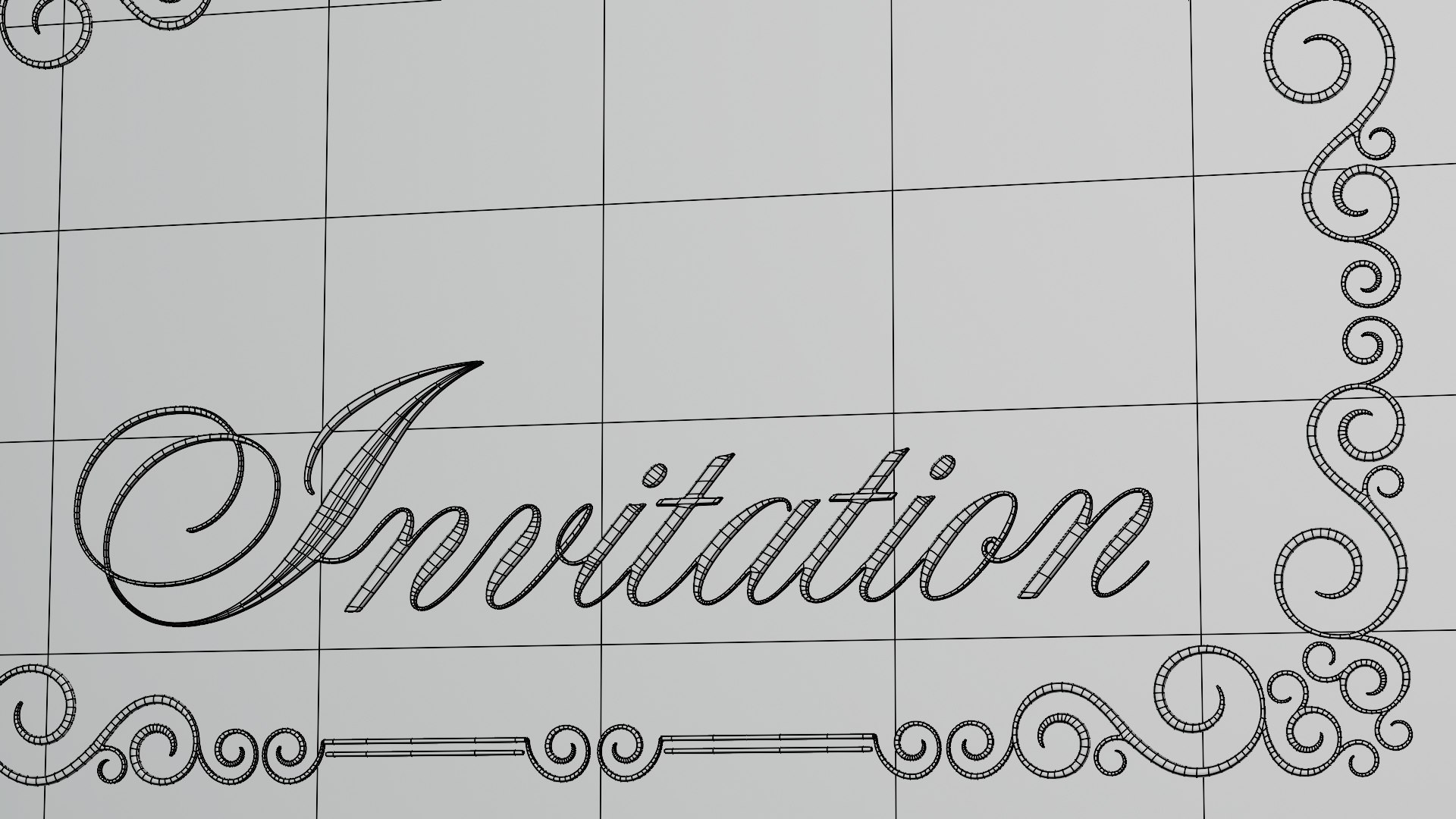 3D Invitation Card - TurboSquid 2247768