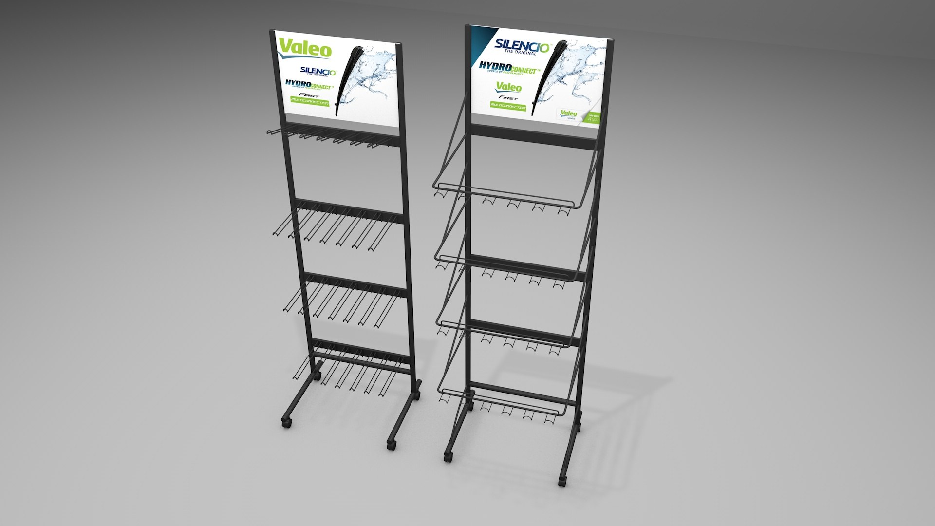 3D Display Rack Model - TurboSquid 1647115