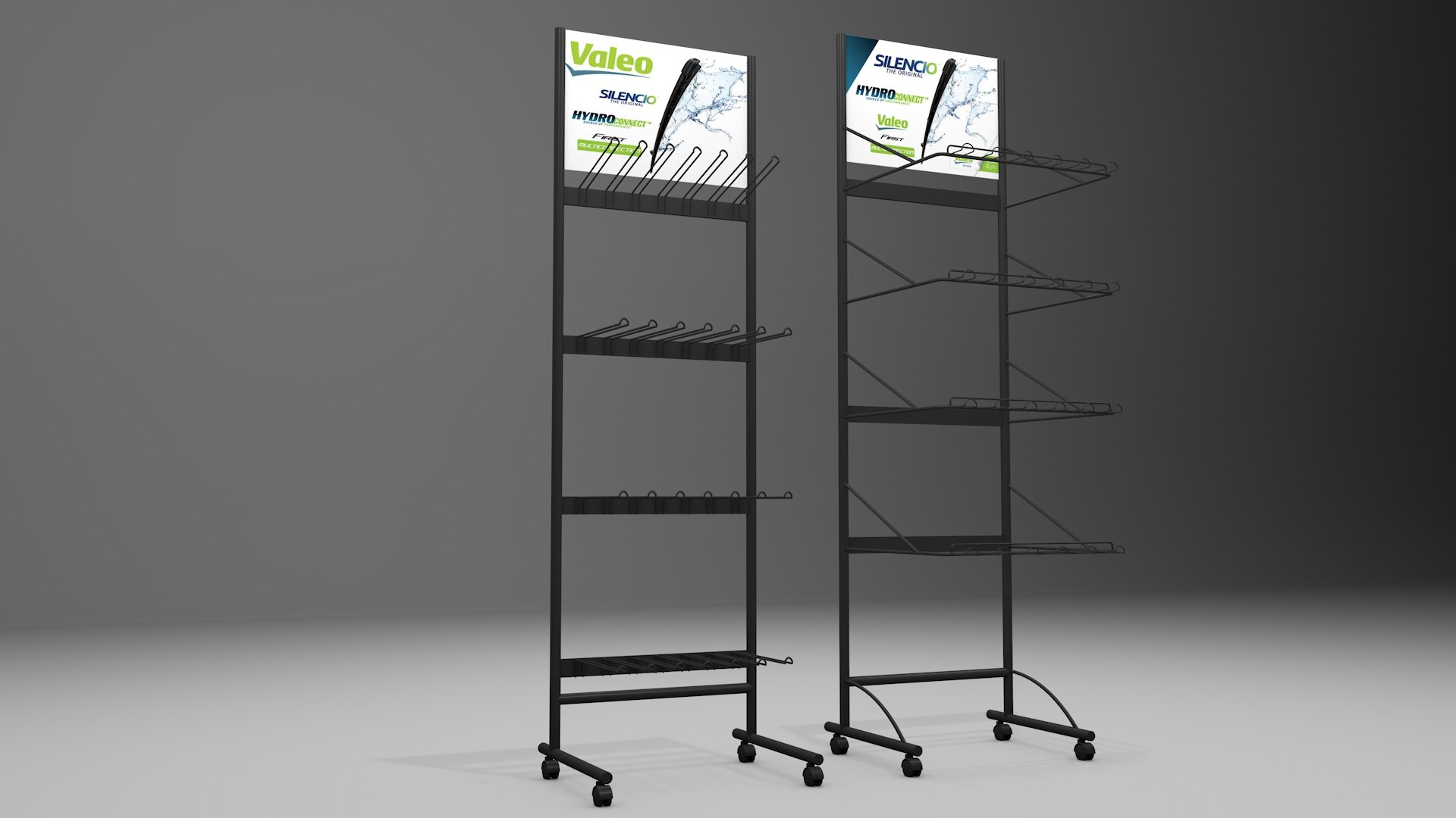 3D Display Rack Model - TurboSquid 1647115