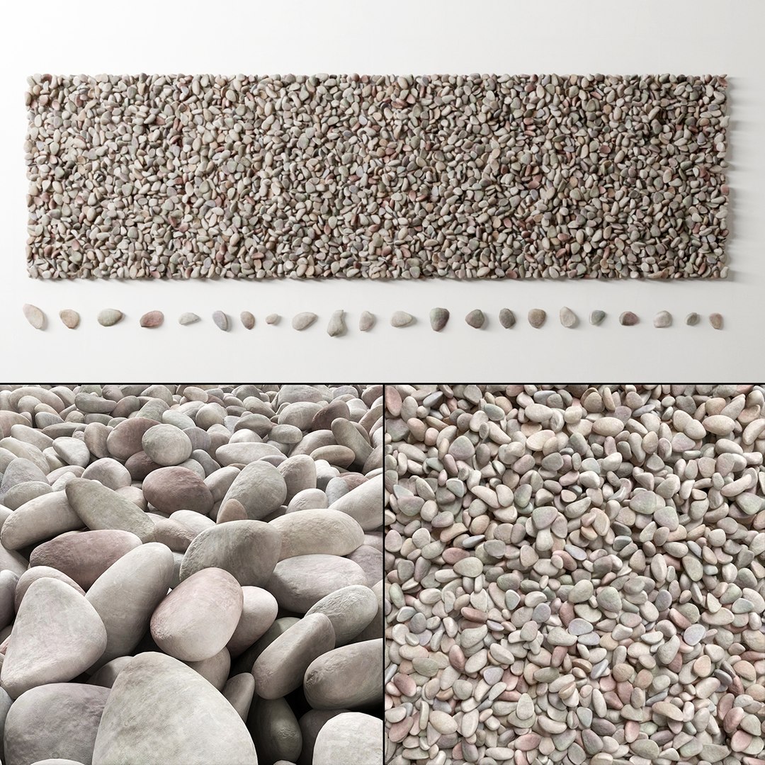 Pebble Road 3D Model - TurboSquid 1482067