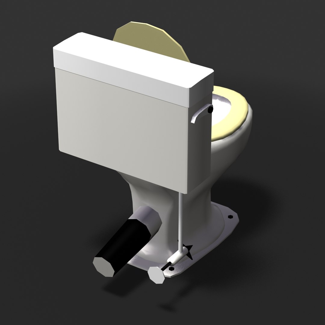 Toilet 3d Max