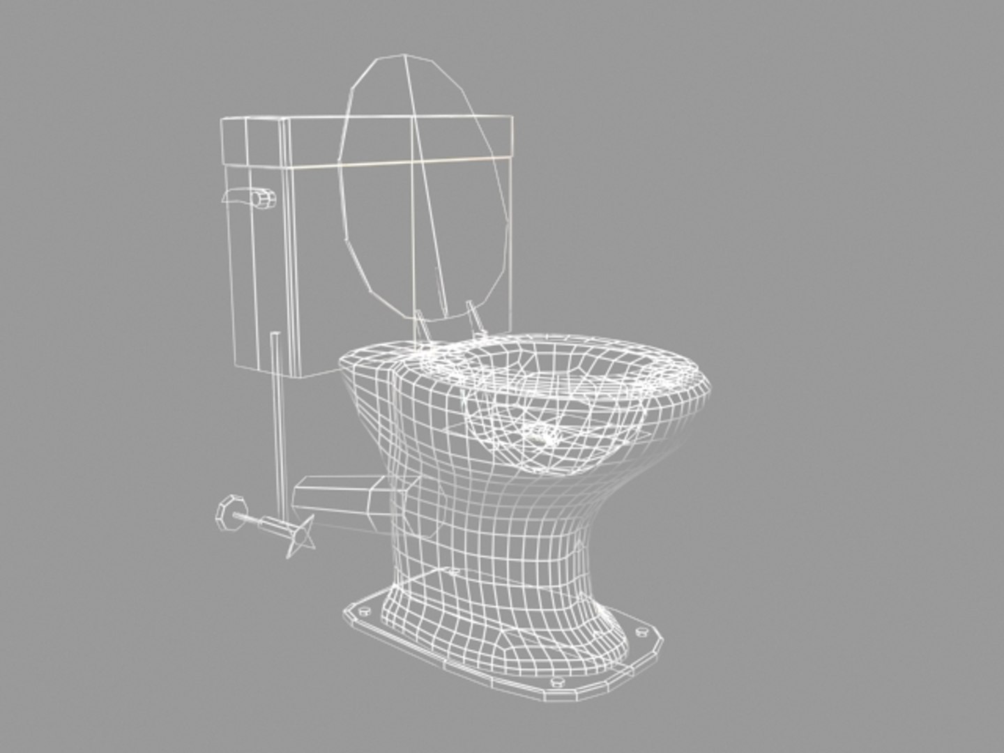 Toilet 3d Max