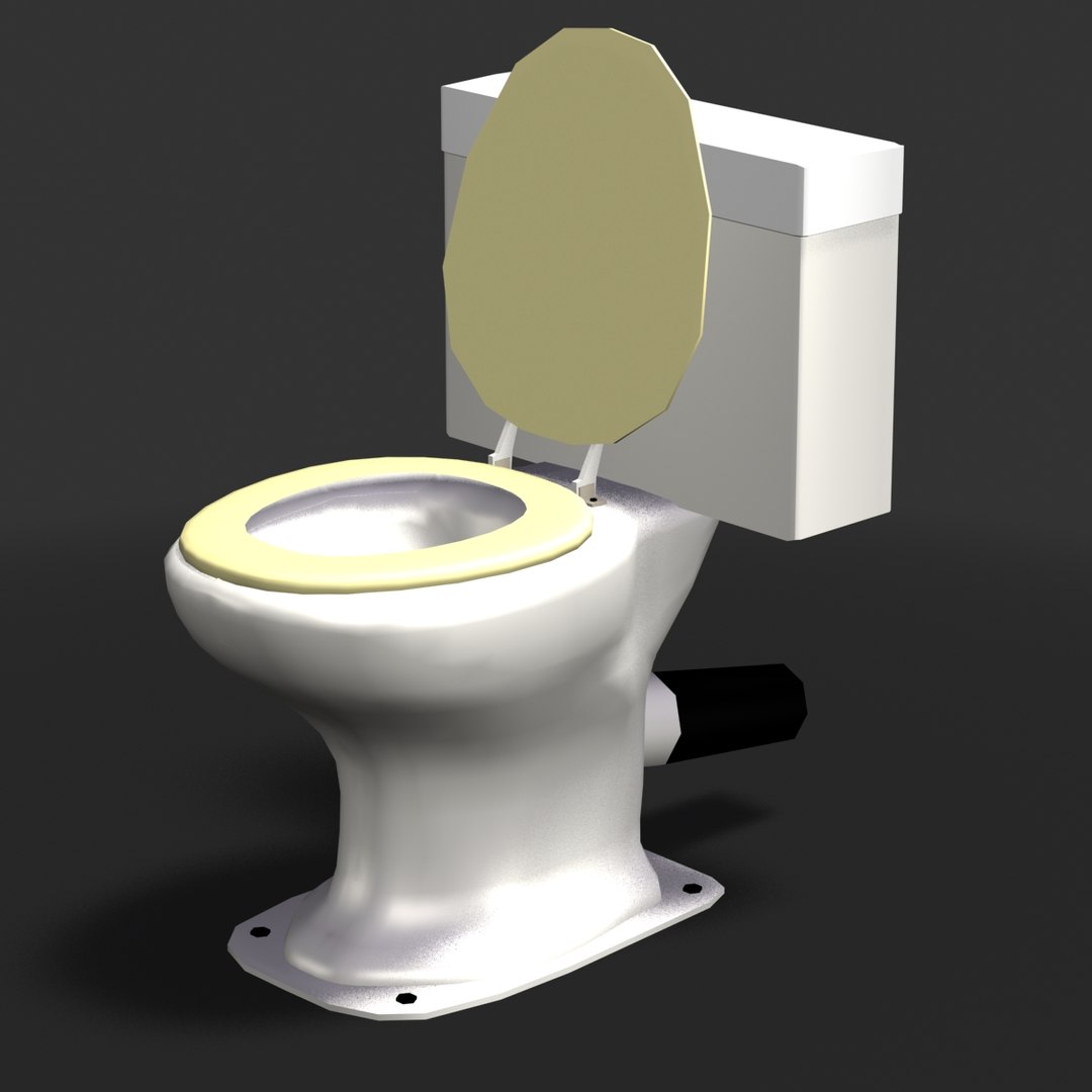 Toilet 3d Max