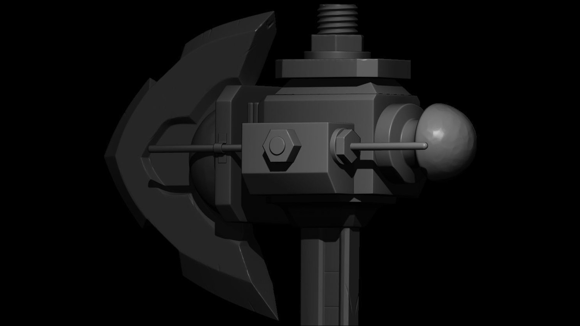 3D Axe Print Model - TurboSquid 1709503