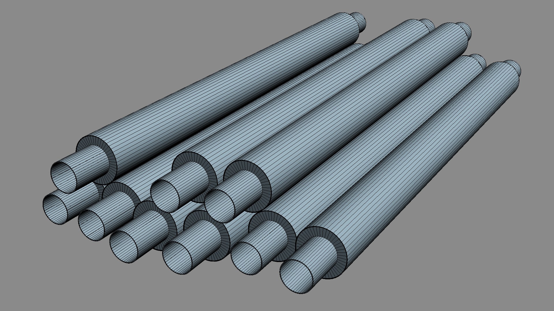 3D Thermo Pipes - TurboSquid 2016245