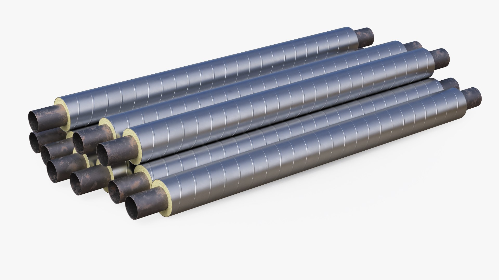 3D Thermo Pipes - TurboSquid 2016245