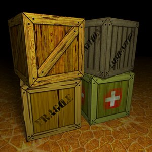 Free 3D Crate Models | TurboSquid