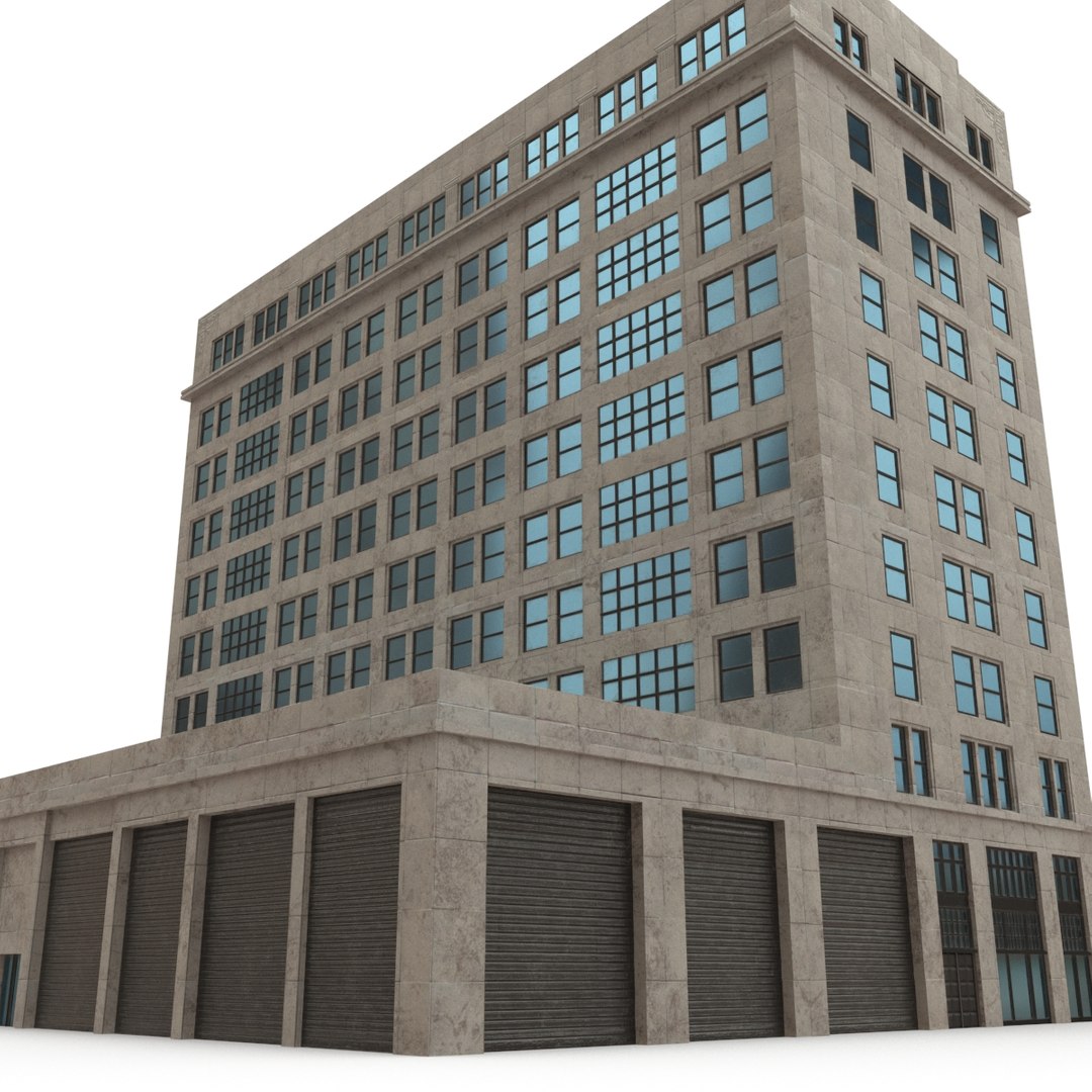 Building Pbr 3D Model - TurboSquid 1549041