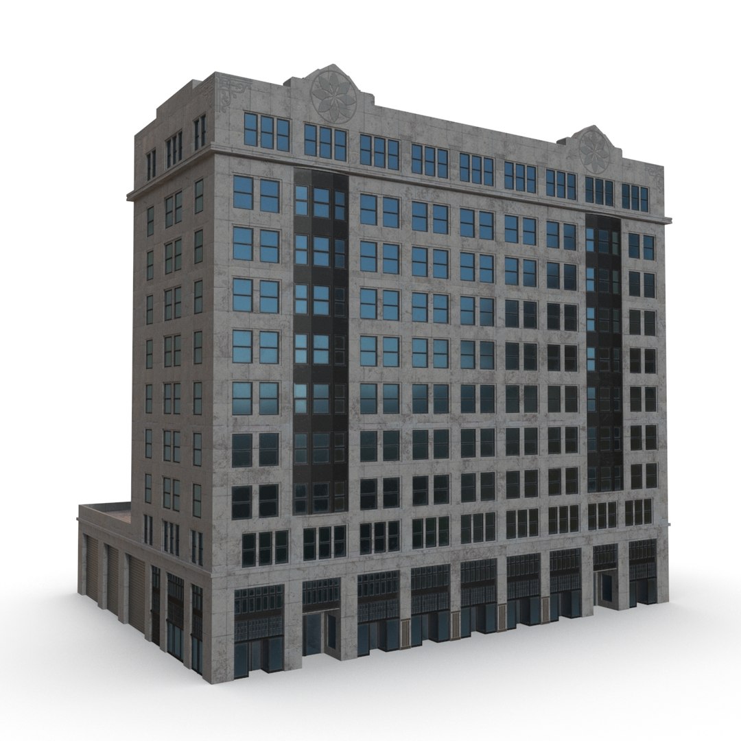 Building Pbr 3D Model - TurboSquid 1549041