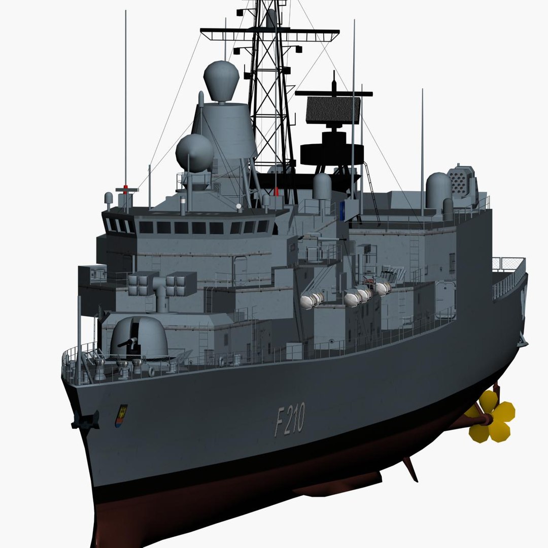 Max F122 Bremen Class Frigate