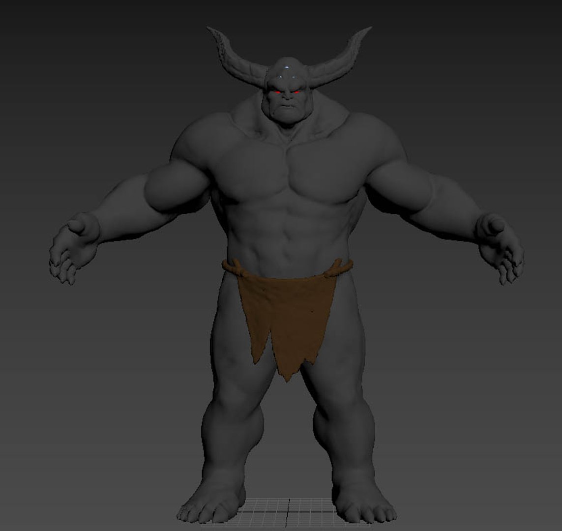 3D model demon behemot - TurboSquid 1470105