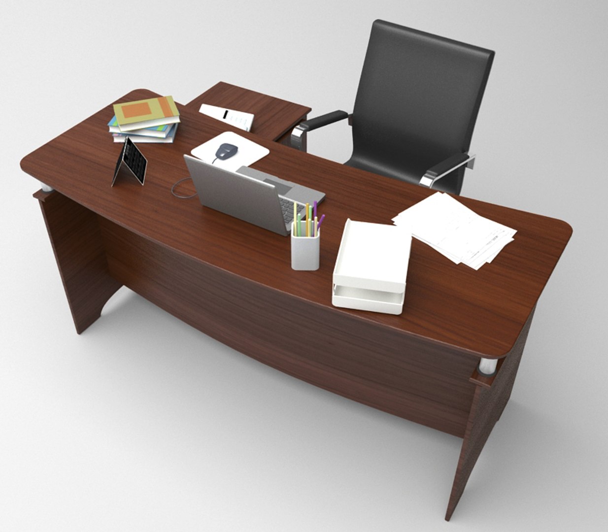 file desks 3d model