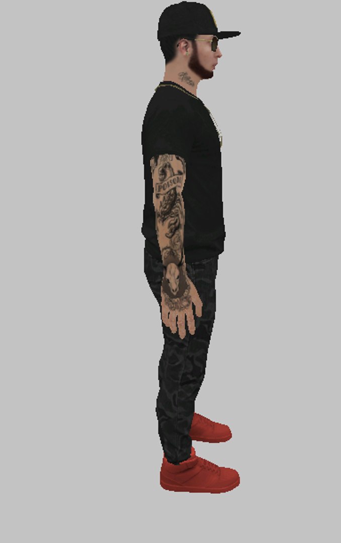 3D Anuel Aa Model - TurboSquid 1532170