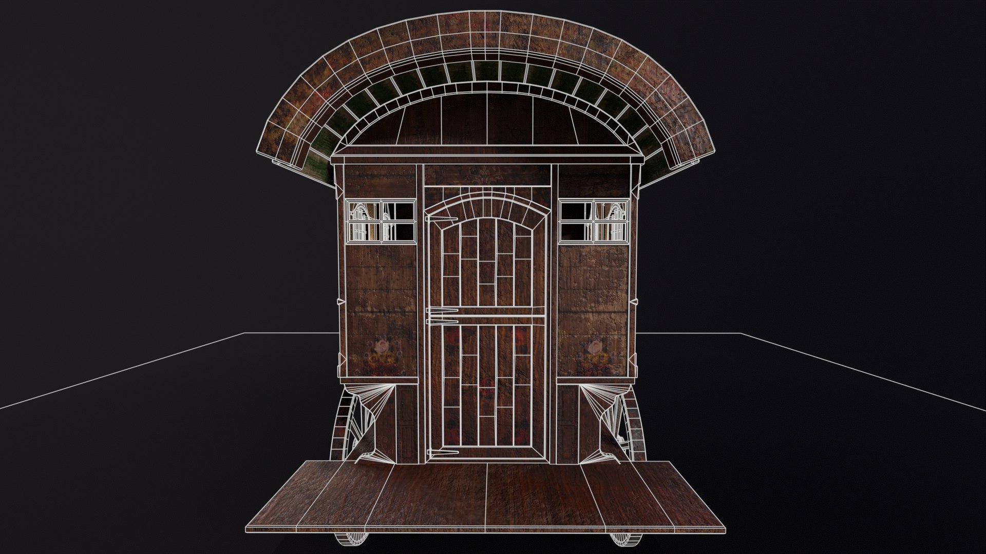 Medieval Wagon Model - TurboSquid 2197061