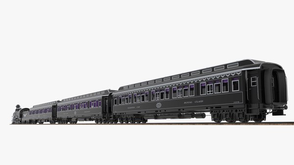 Gothic Steam Train 3D model - TurboSquid 1826233