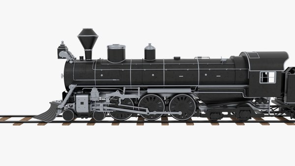Gothic Steam Train 3D model - TurboSquid 1826233