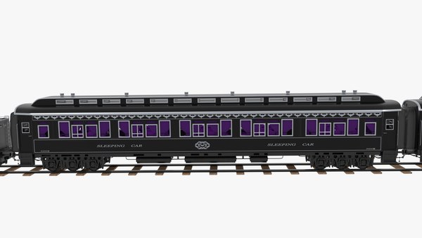 Gothic Steam Train 3D model - TurboSquid 1826233