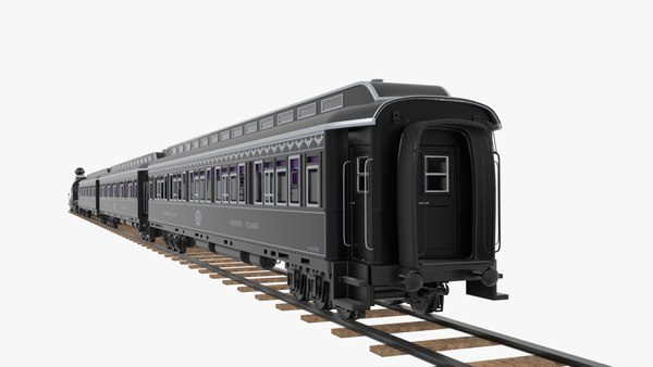 Gothic Steam Train 3D model - TurboSquid 1826233