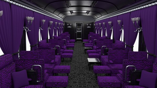 Gothic Steam Train 3D model - TurboSquid 1826233