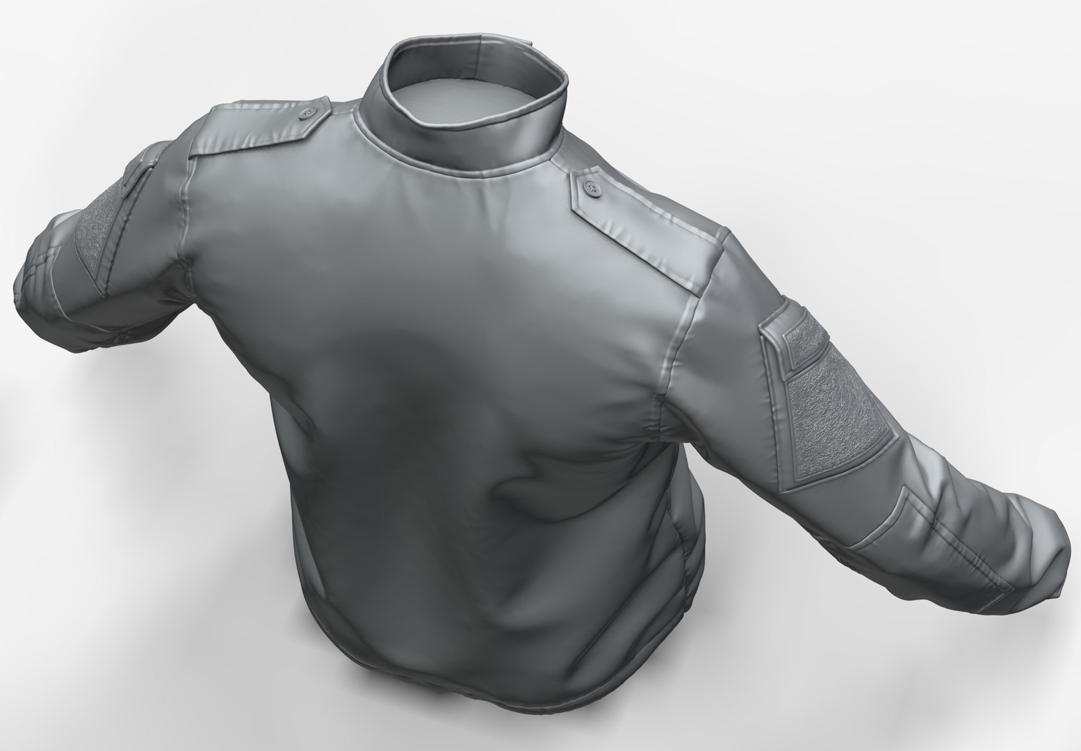 Zbrush Military Jacket Acu Model - TurboSquid 1673948