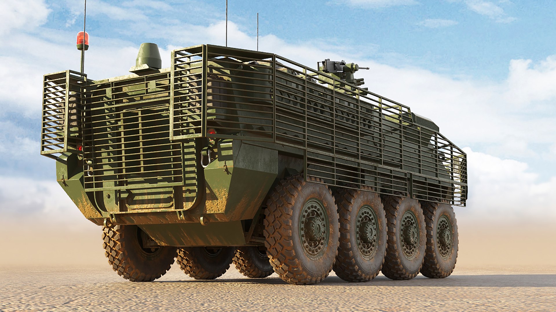 3d M1130 Stryker Cv Slat