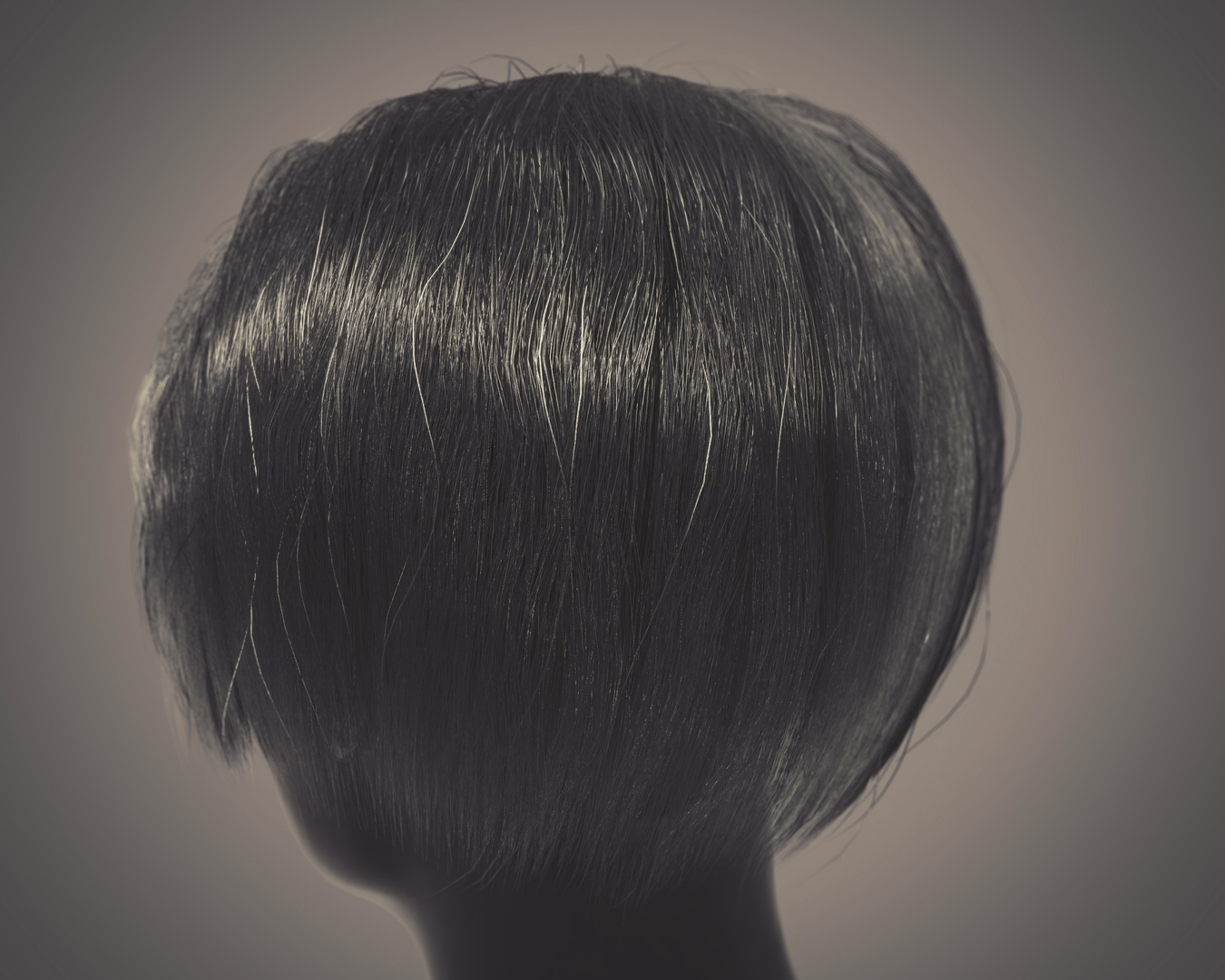 3D RealTime Kare Hairstyle 1 Black model - TurboSquid 1923922