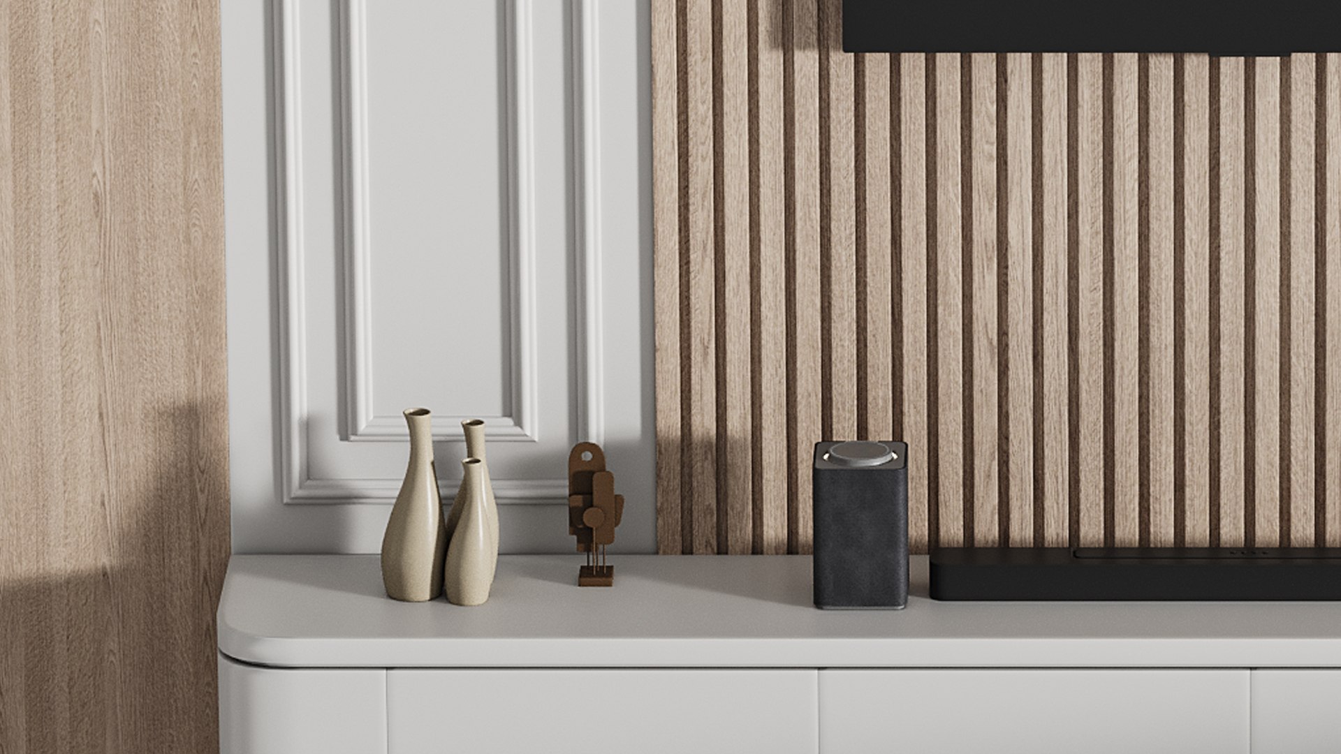 3D Modern TV Wall 030 - TurboSquid 2379206