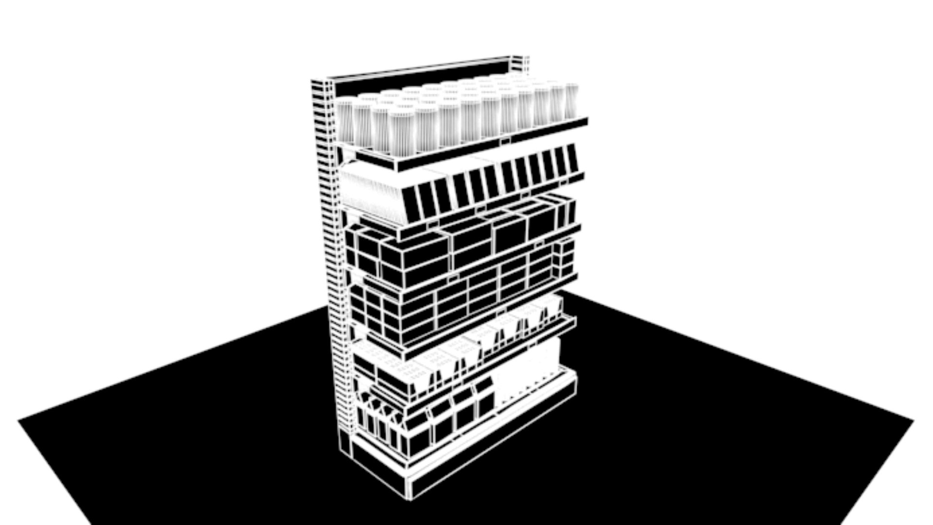 Supermarket Snacks Shelf Model - TurboSquid 2173873