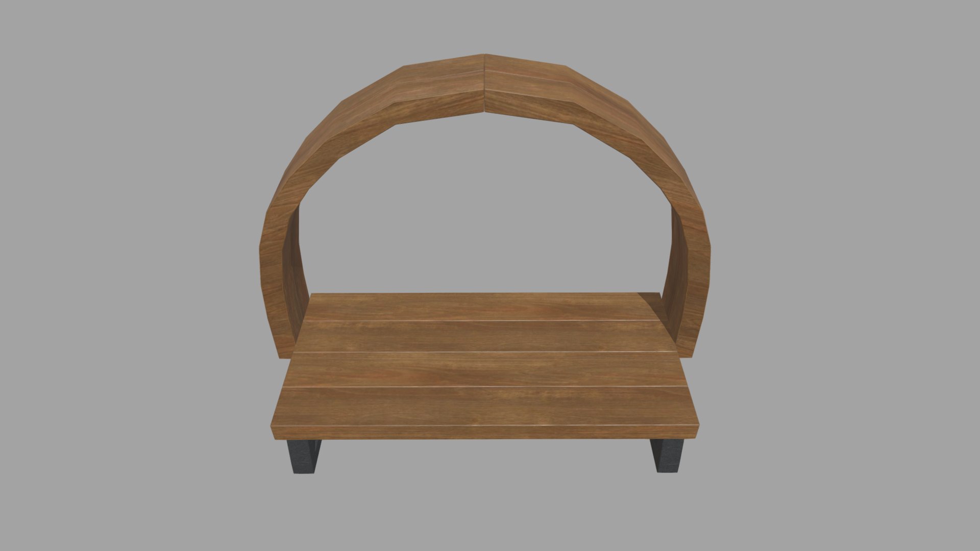 Low Poly Bench 010 3D Model - TurboSquid 2411464