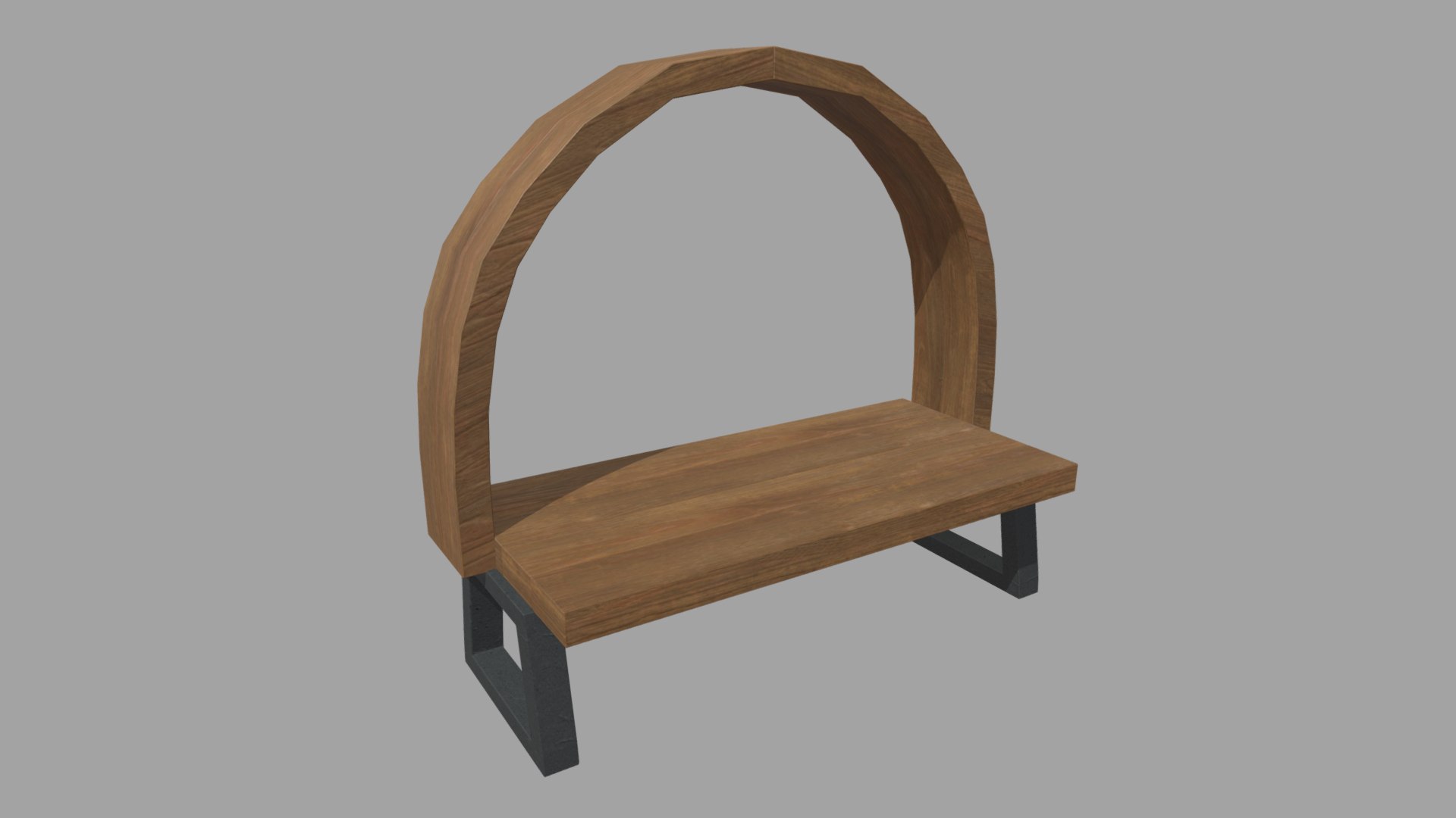 Low Poly Bench 010 3D Model - TurboSquid 2411464
