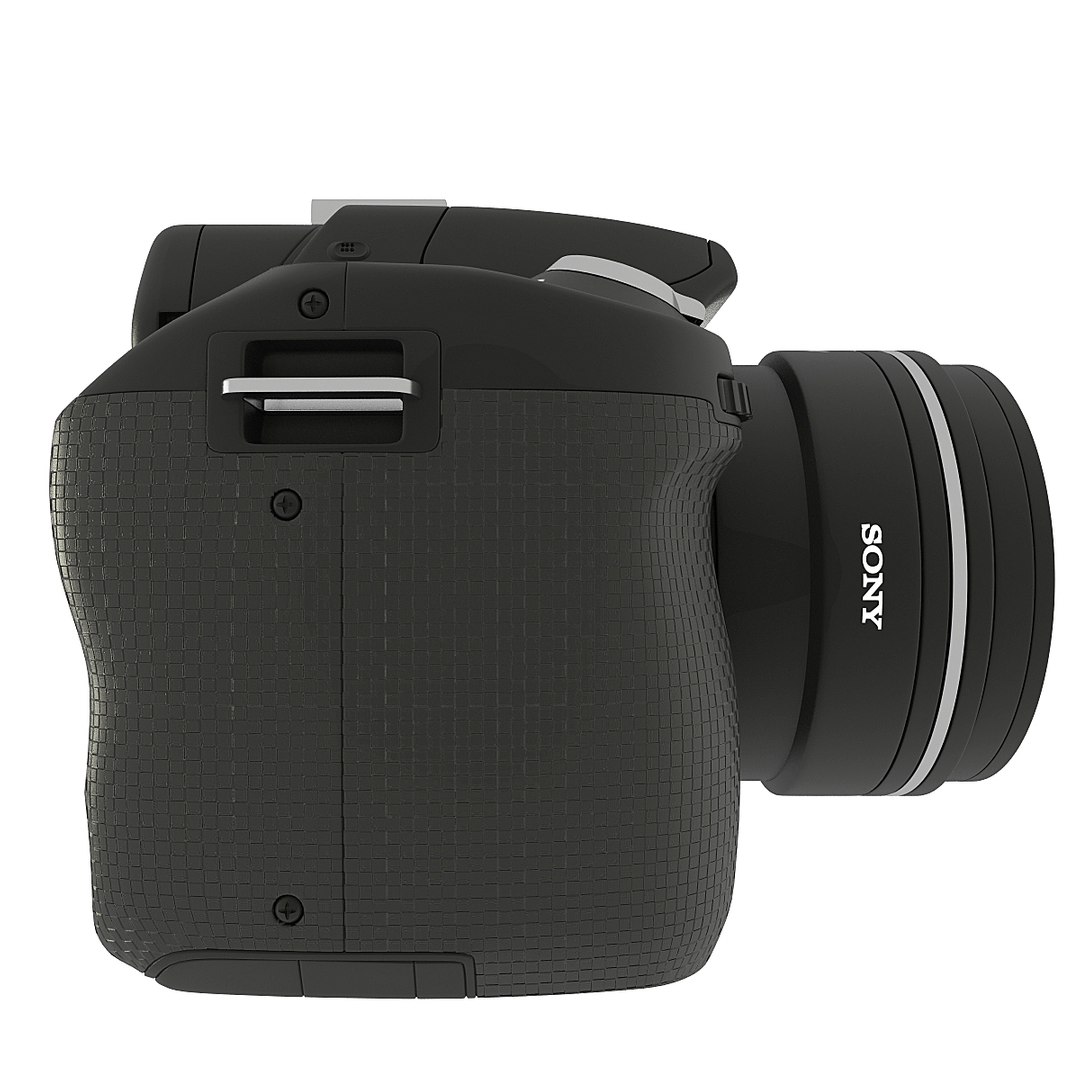 Sony Alpha Slt A33 3d Model