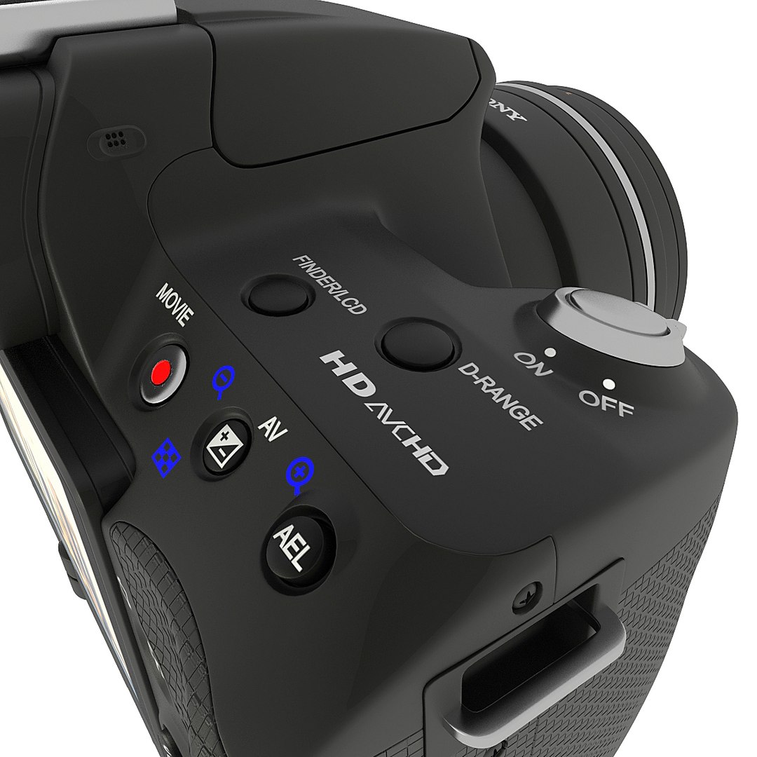 Sony Alpha Slt A33 3d Model