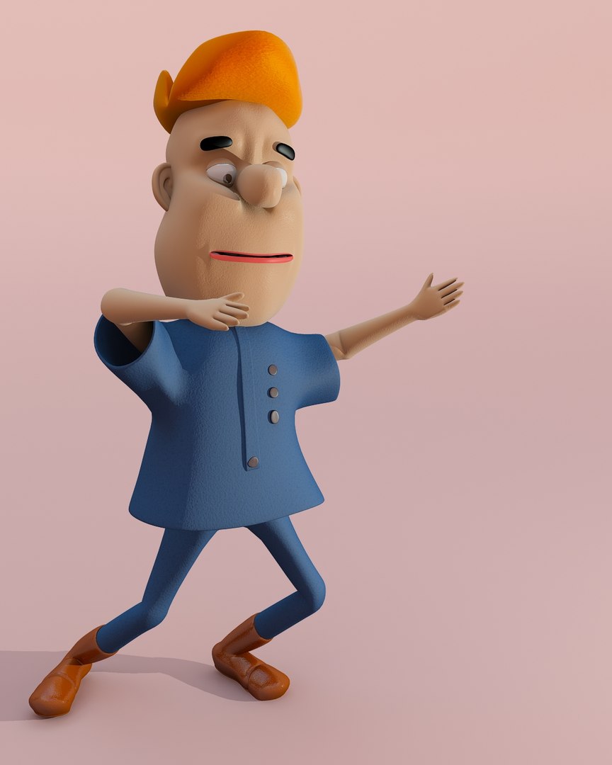 max character animation