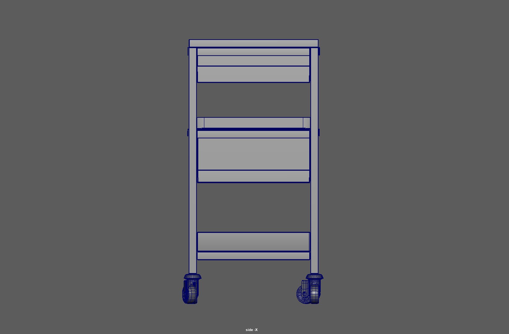 3D Storage Utility Cart - TurboSquid 2296223