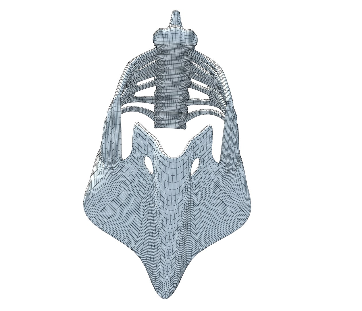 Bald Eagle Rib Cage 3D Model - TurboSquid 1178002