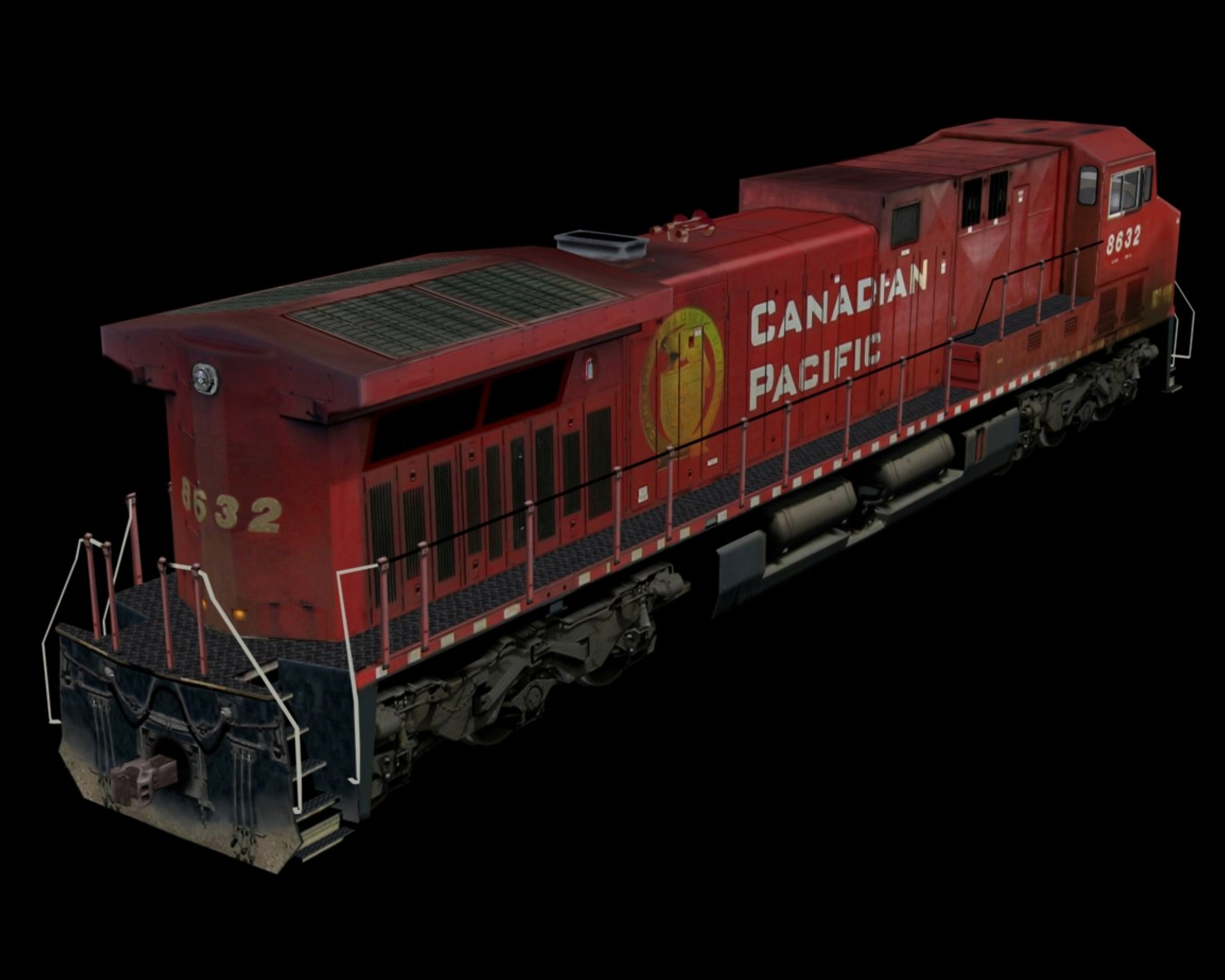Ge Ac4400cw Canadian 3d Model