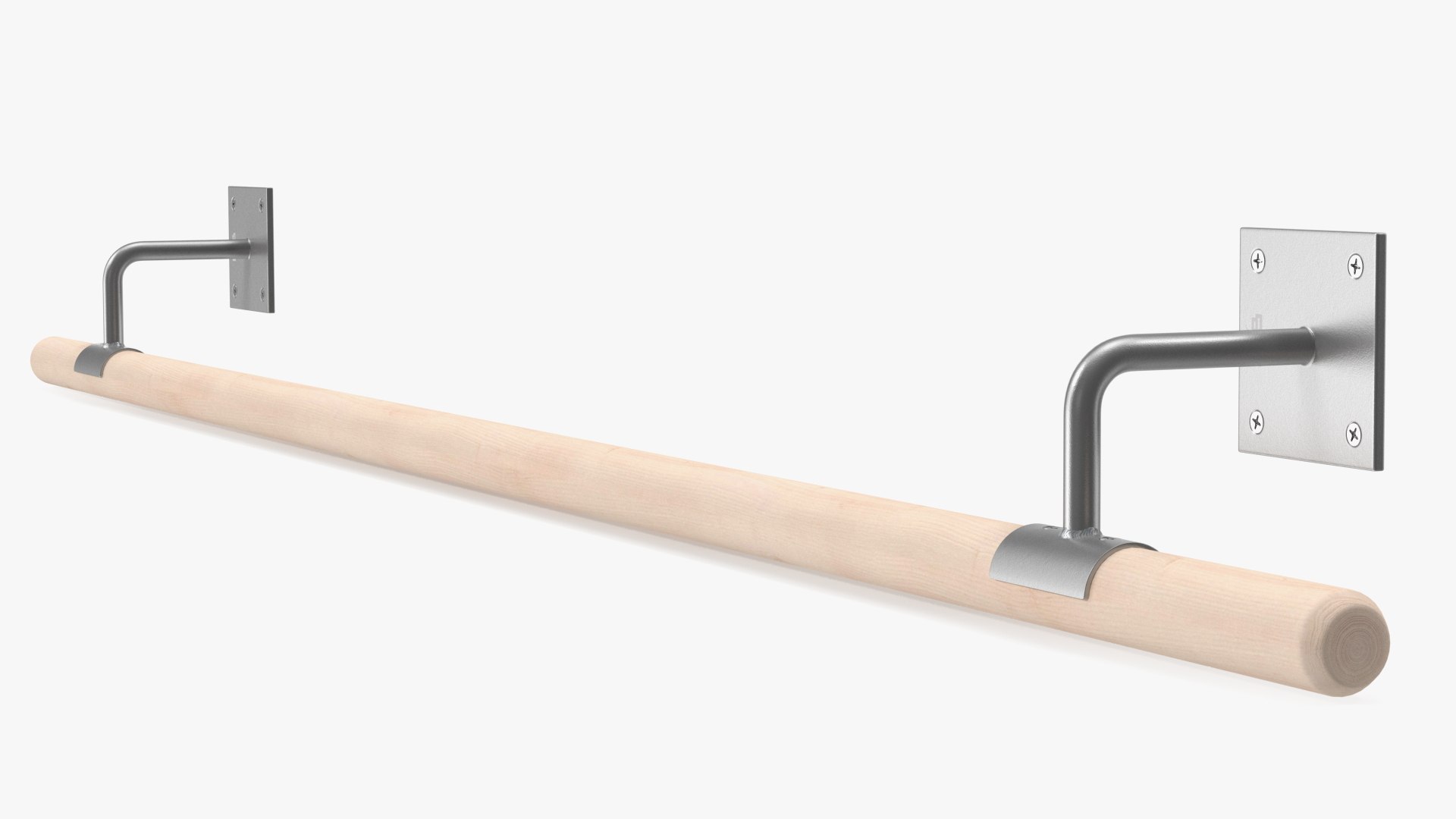 3D Fusion Wall Mounted Ballet Barre - TurboSquid 2006789