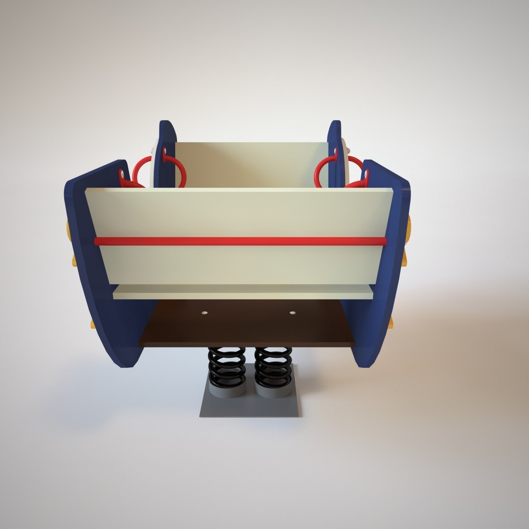 3D Playground Spring Ship - TurboSquid 1237251