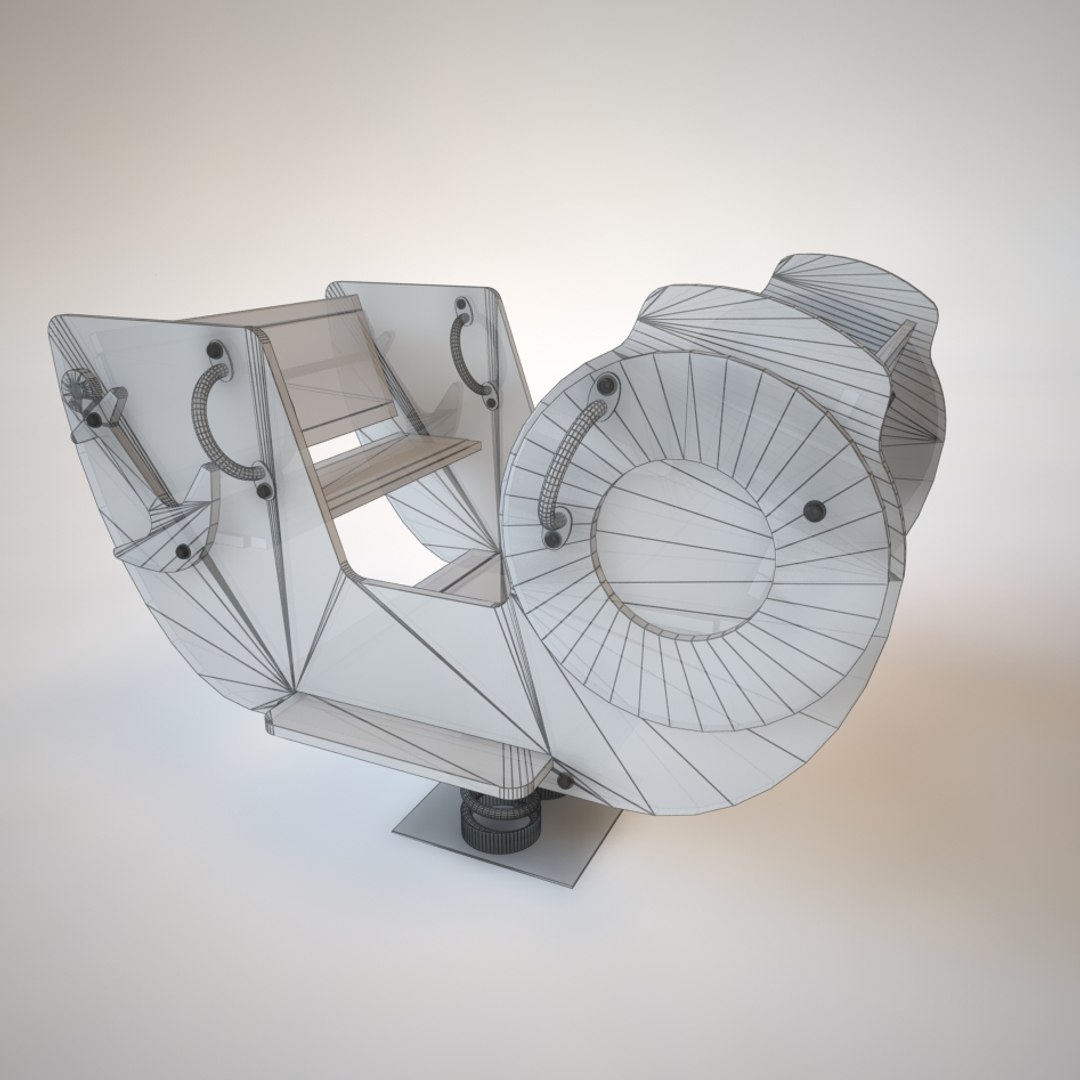 3D Playground Spring Ship - TurboSquid 1237251