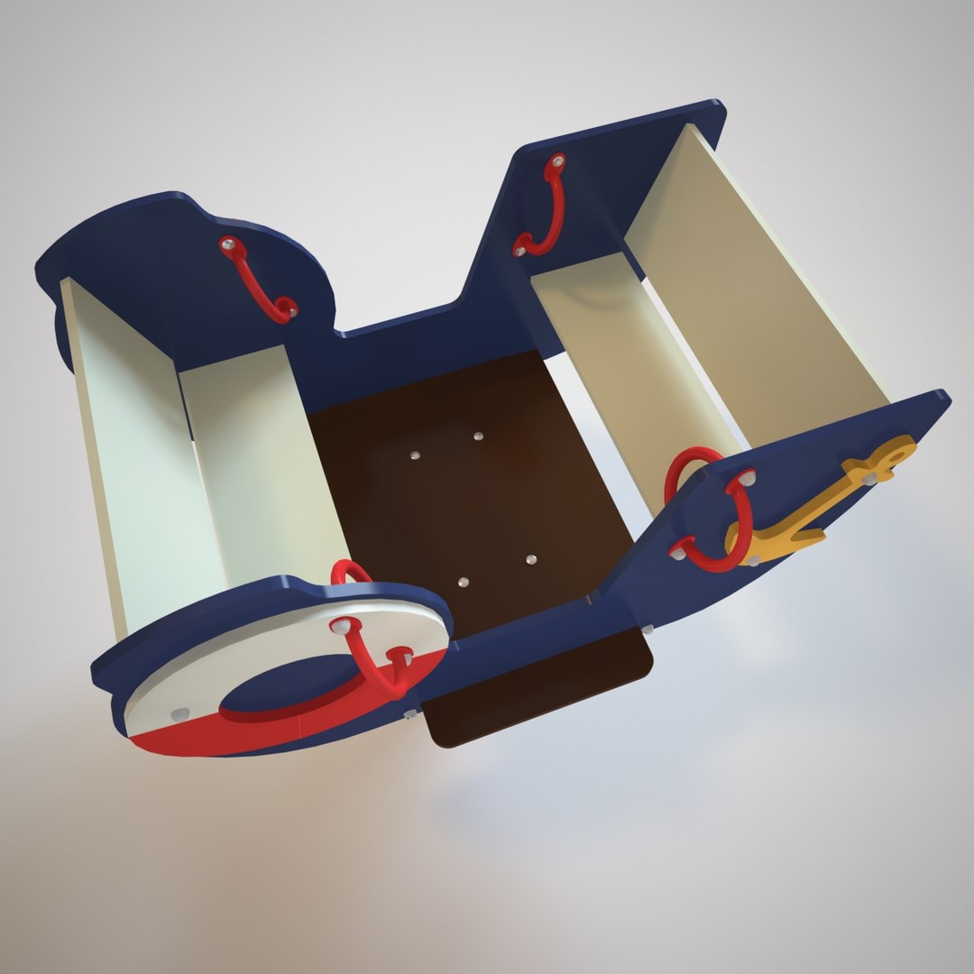 3D Playground Spring Ship - TurboSquid 1237251