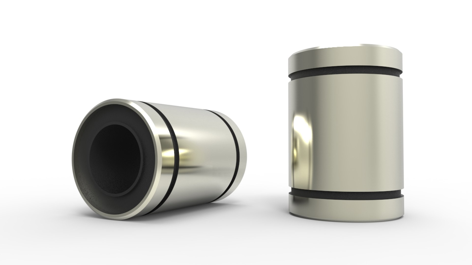 12mm Id Linear Bearing 3d Model
