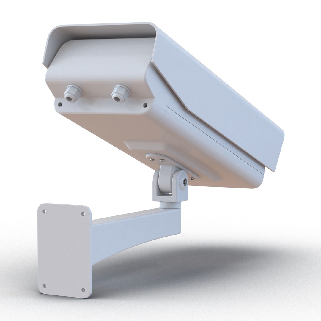 3d Cctv Camera Model