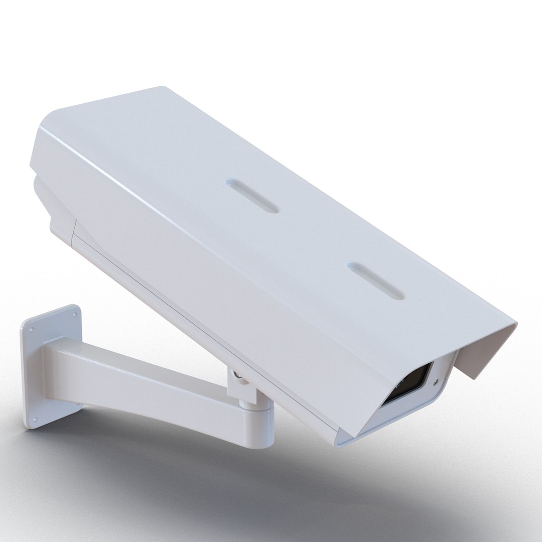 3d Cctv Camera Model