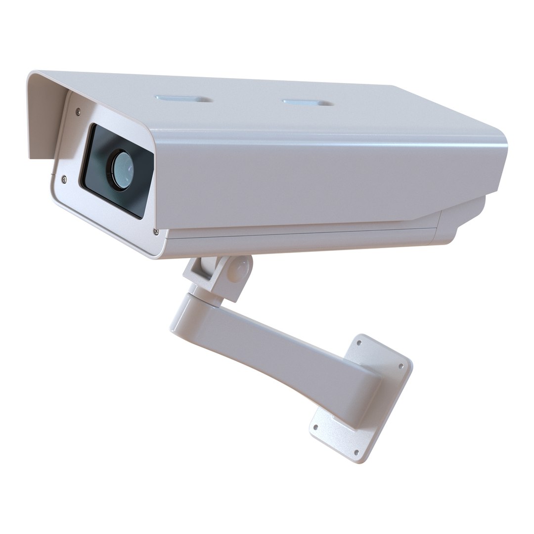 3d Cctv Camera Model
