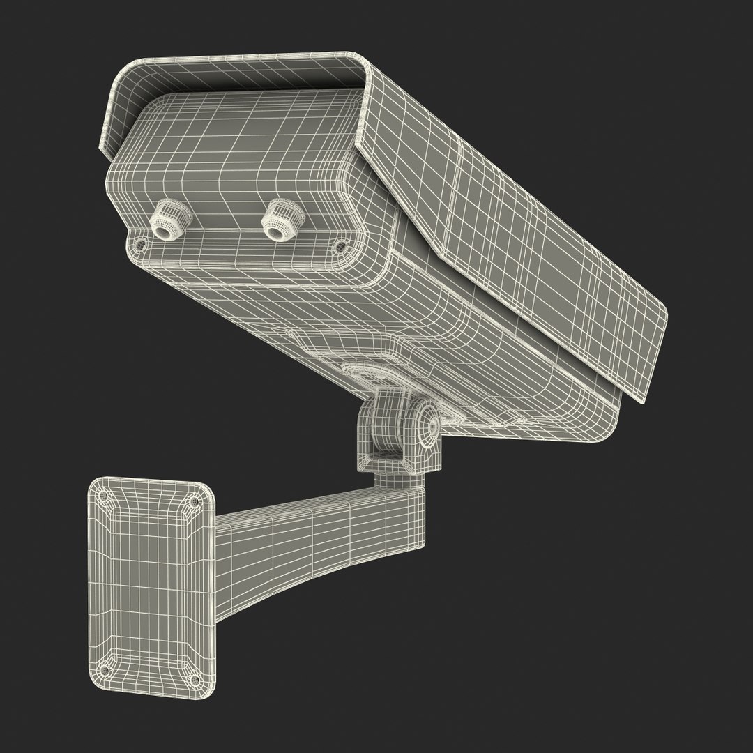3d cctv camera model