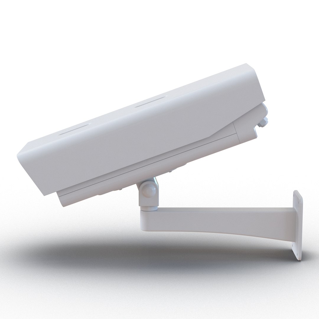 3d Cctv Camera Model