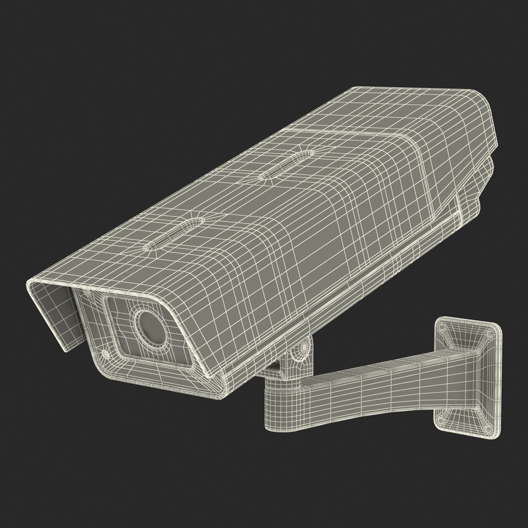 3d cctv camera model