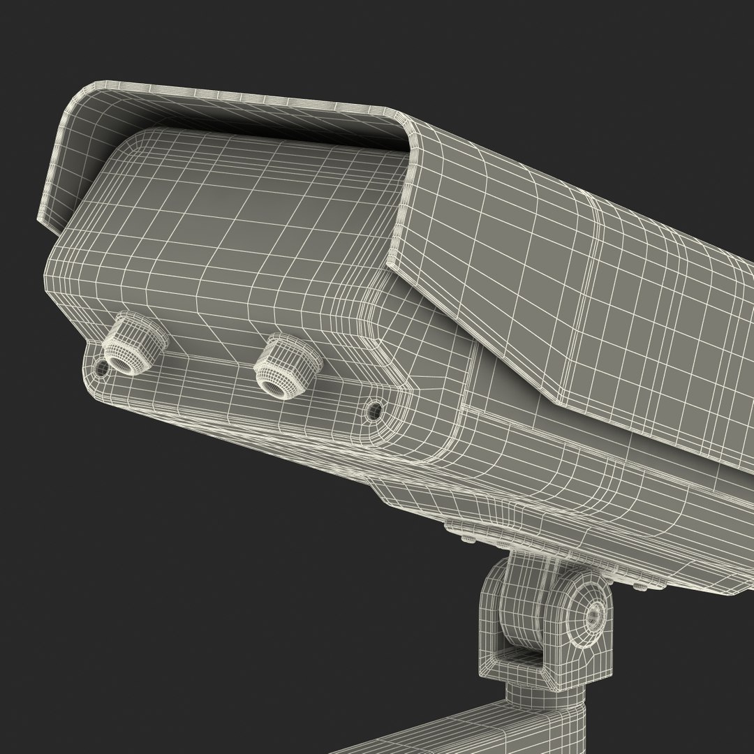 3d cctv camera model