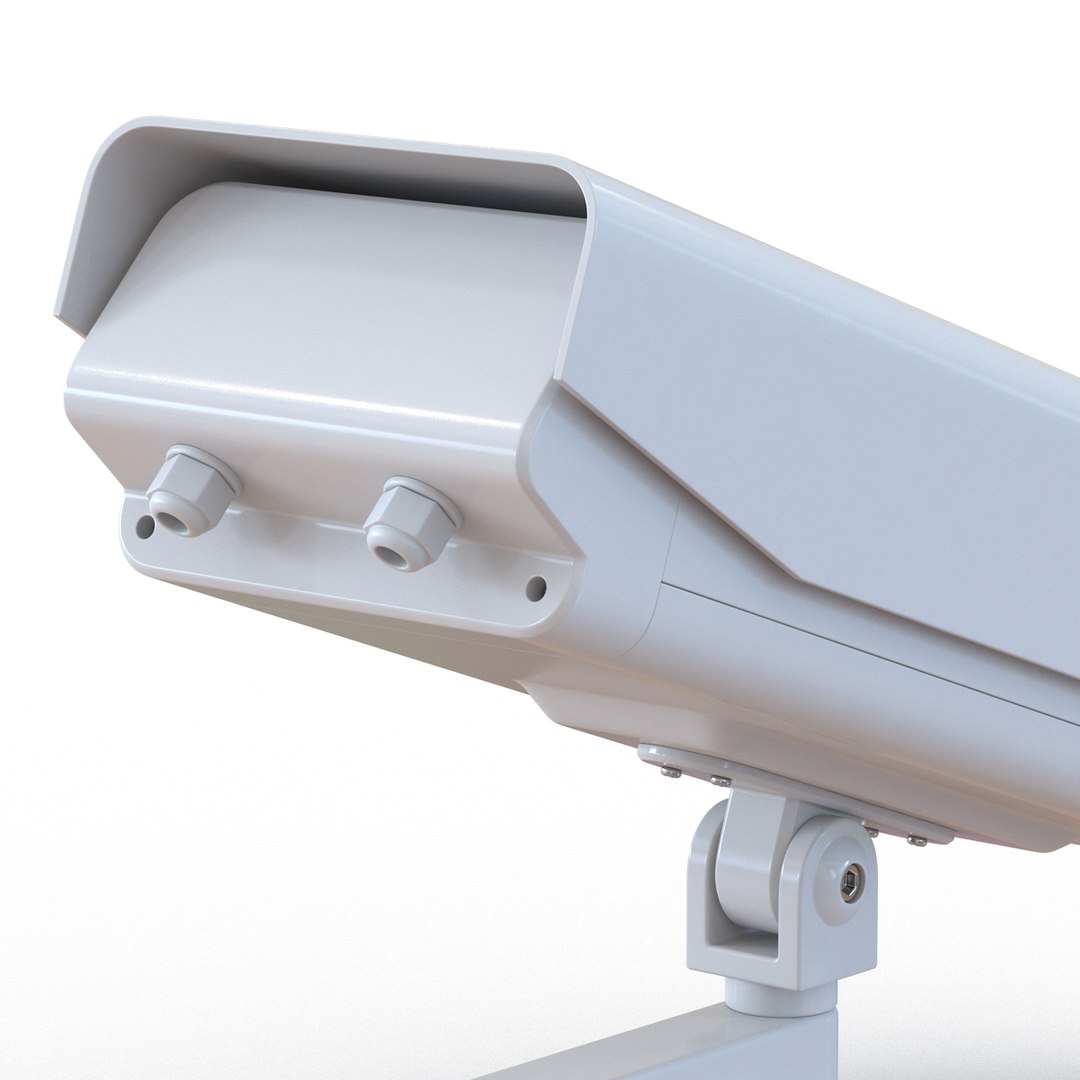 3d Cctv Camera Model